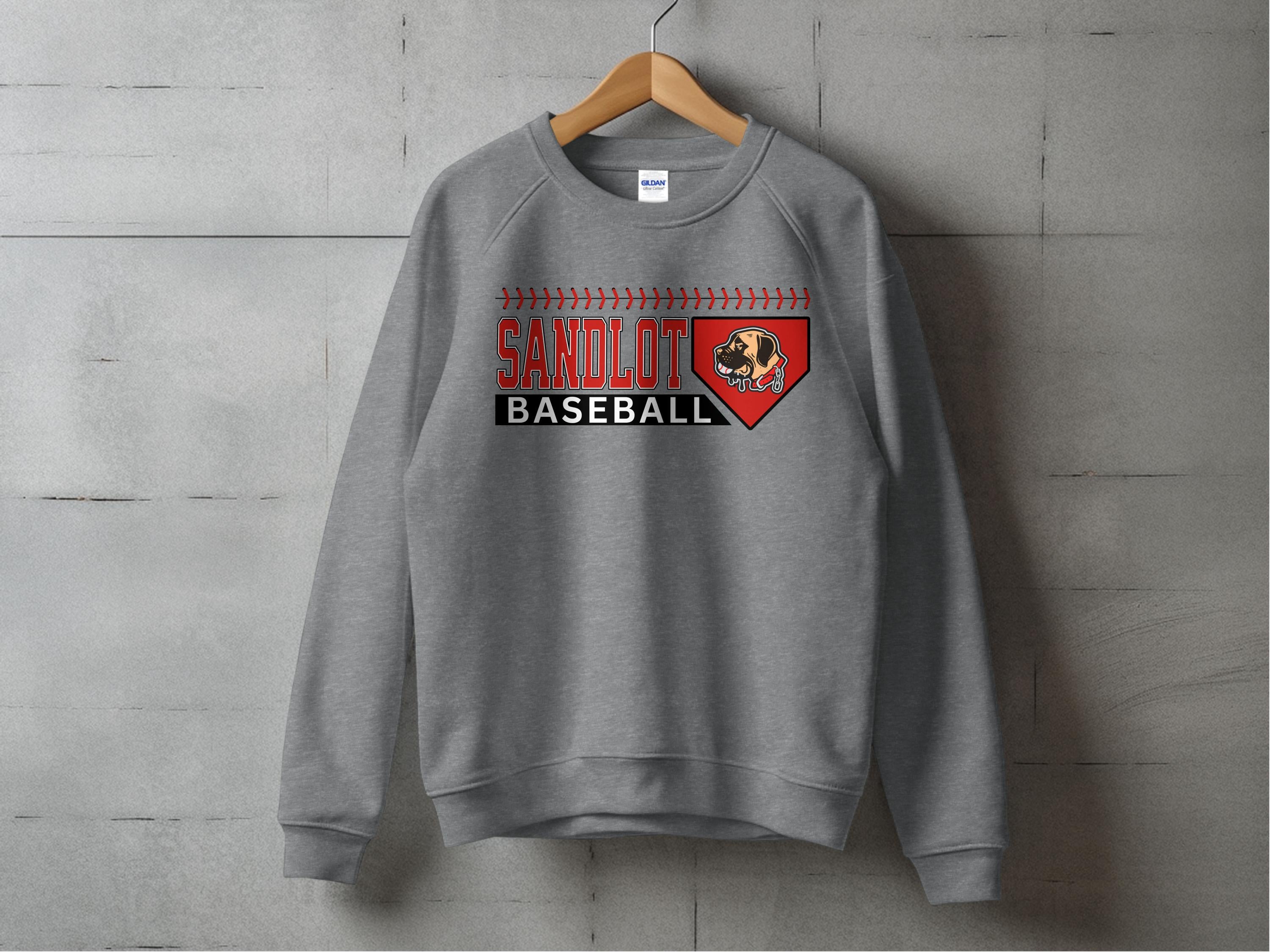 Sandlot Baseball- Design 4-All Style and Colors – 478 Custom Design